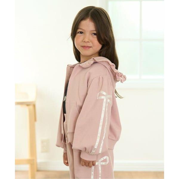 【発売日：2025年08月16日】★この商品はセール価格です★2,970円 → 2,079円(30%off)【カテゴリ】キッズ > トップス > パーカー【カラー】オフホワイト/ライトピンク/クリーム/ブルーグレー/黒/トップグ...