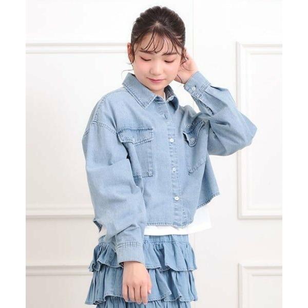 【発売日：2026年03月01日】★この商品はセール価格です★5,489円 → 3,842円(30%off)【カテゴリ】キッズ > トップス > シャツ・ブラウス【カラー】ブルー/黒【サイズ】80cm/90cm/100cm/11...