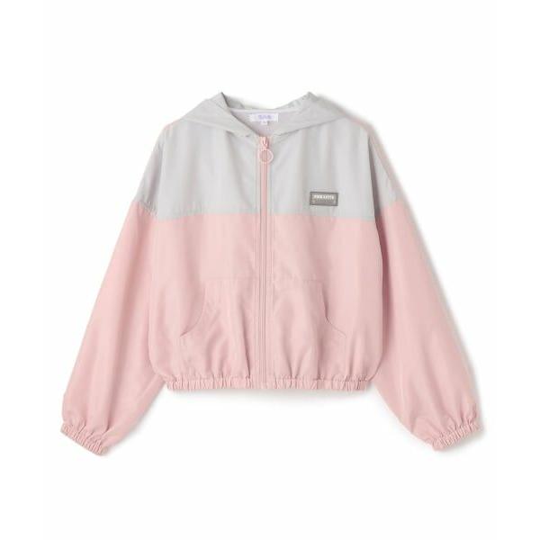 【発売日：2026年03月04日】【カテゴリ】キッズ > アウター > ブルゾン【カラー】ピンク/黒/ライトグレー【サイズ】120cm/130cm/140cm/150cm/160cm【実寸(cm)】120cm : 総丈 42 胸...