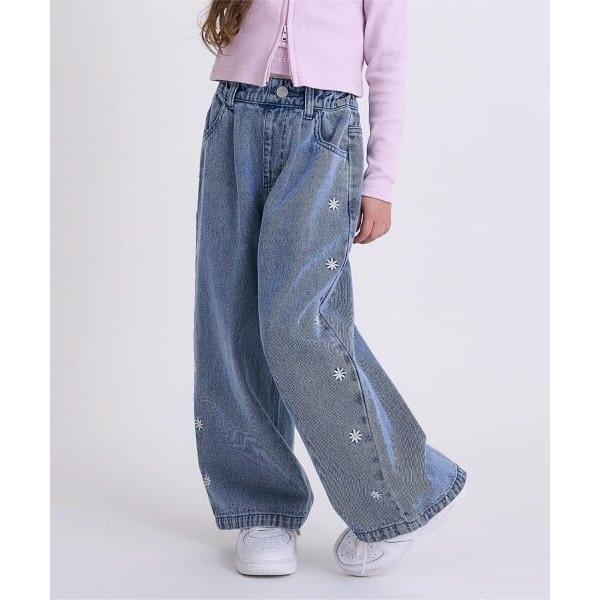 【発売日：2026年02月03日】【カテゴリ】キッズ > パンツ > その他パンツ【カラー】ブルー/サックス【サイズ】100cm/110cm/120cm/130cm/140cm【実寸(cm)】100cm : ウエスト 66 股上...