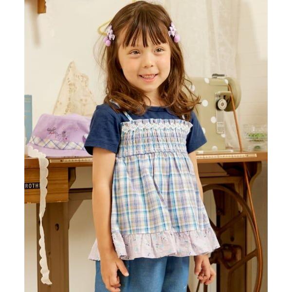 【発売日：2026年03月19日】【カテゴリ】キッズ > トップス > その他トップス【カラー】ピンク/ラベンダー【サイズ】80cm/90cm/100cm/110cm/120cm/130cm/140cm/150cm/160cm【...
