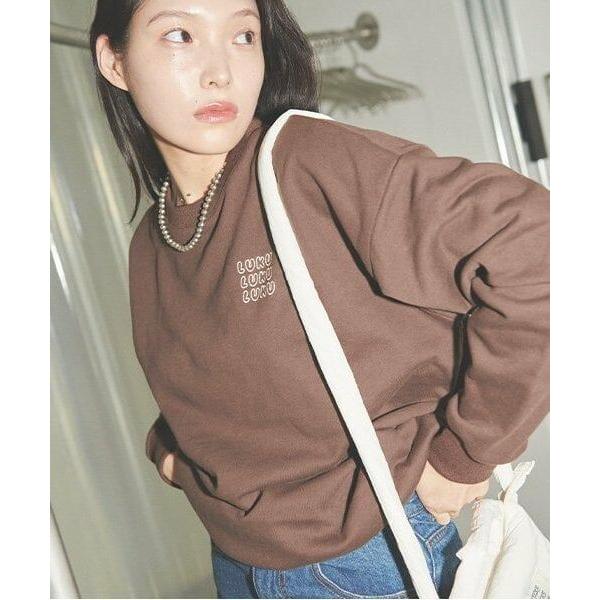 【発売日：2026年03月04日】★この商品はセール価格です★3,960円 → 1,980円(50%off)【カテゴリ】レディース > トップス > スウェット【カラー】ベージュ/コゲ茶/紺/シロ杢【サイズ】F【実寸(cm)】F...