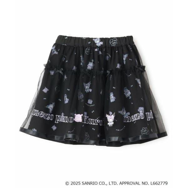 【発売日：2026年04月10日】★この商品はセール価格です★18,480円 → 9,240円(50%off)【カテゴリ】キッズ > スカート > ミニ・ひざ丈スカート【カラー】ピンク/黒【サイズ】90cm/100cm/110c...