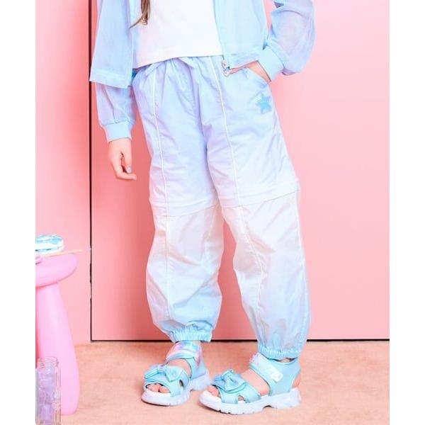 【発売日：2026年04月27日】【カテゴリ】キッズ > パンツ > その他パンツ【カラー】サックス/ラベンダー【サイズ】110cm/120cm/130cm/140cm【実寸(cm)】110cm : ウエスト 46 股上 25....