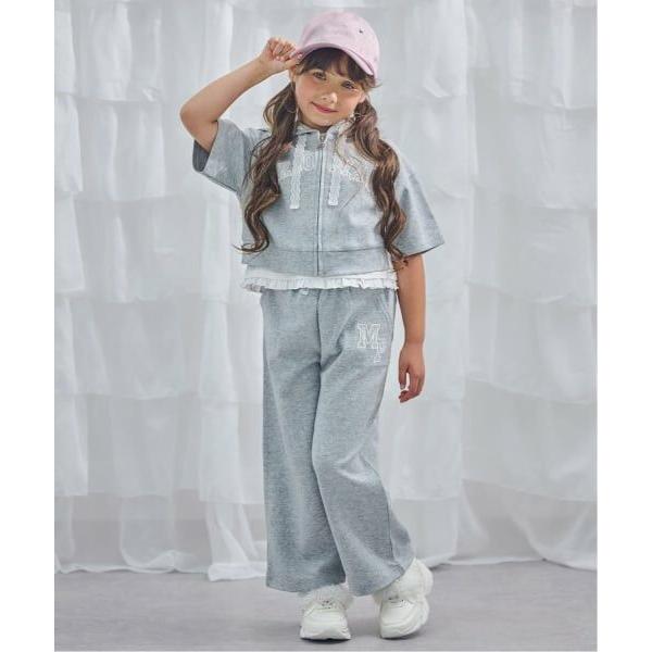 【発売日：2026年07月16日】【カテゴリ】キッズ > トップス > その他トップス【カラー】サックス/グレー【サイズ】110cm/120cm/130cm/140cm【実寸(cm)】110cm : トップス：総丈×胸囲×肩巾×...