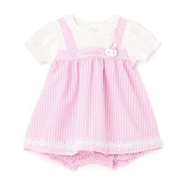 【発売日：2026年01月08日】【カテゴリ】キッズ > マタニティ・ベビー・… > ベビー・キッズウエア【カラー】赤/ライトピンク【サイズ】80cm【実寸(cm)】80cm : トップス：総丈×身巾×肩巾×袖丈 40×29×2...