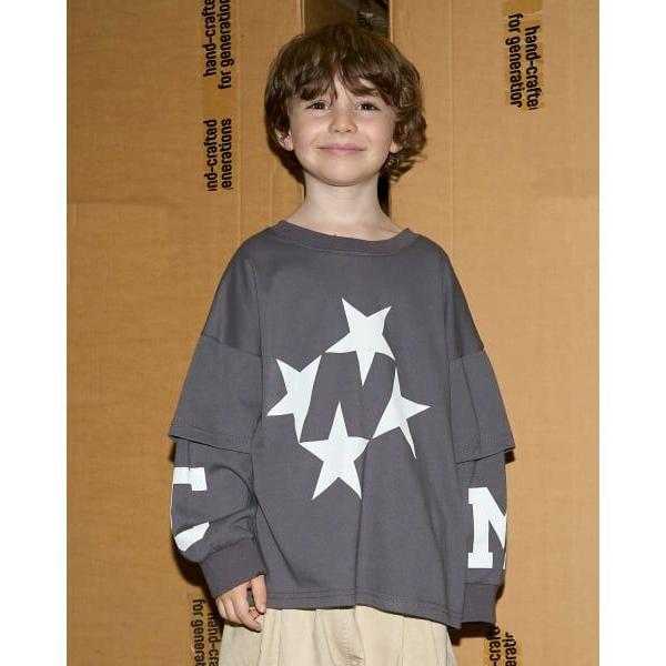 【発売日：2026年03月04日】★この商品はセール価格です★1,760円 → 968円(45%off)【カテゴリ】キッズ > トップス > Tシャツ【カラー】コゲ茶/カーキ/黒/チャコール【サイズ】110cm/120cm/13...