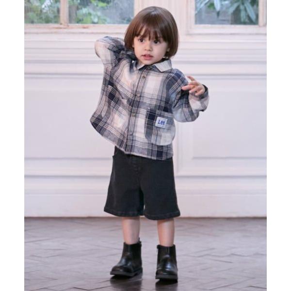 【発売日：2026年03月03日】★この商品はセール価格です★2,970円 → 1,485円(50%off)【カテゴリ】キッズ > パンツ > ショート・ハーフ・半…【カラー】サックス/ディープグレー【サイズ】80cm/90cm...