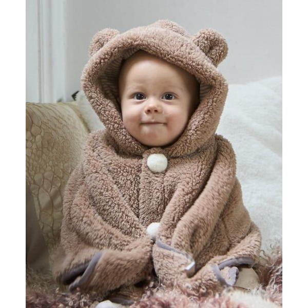 【発売日：2025年10月01日】★この商品はセール価格です★3,740円 → 2,244円(40%off)【カテゴリ】キッズ > マタニティ・ベビー・… > ベビー・キッズウエア【カラー】アイボリー/ライトピンク/モカ茶【サイ...