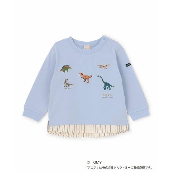 【発売日：2026年01月09日】★この商品はセール価格です★2,640円 → 2,257円(14%off)【カテゴリ】キッズ > トップス > Tシャツ【カラー】オフホワイト/ブルー【サイズ】80cm/90cm/100cm/1...