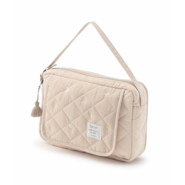 【発売日：2026年01月09日】【カテゴリ】キッズ > マタニティ・ベビー・… > ベビー・キッズグッズ【カラー】アイボリー/ベージュ/紺【サイズ】F【実寸(cm)】F : ケース丈 16.5 ケース巾 24 マチ 12 ふた...