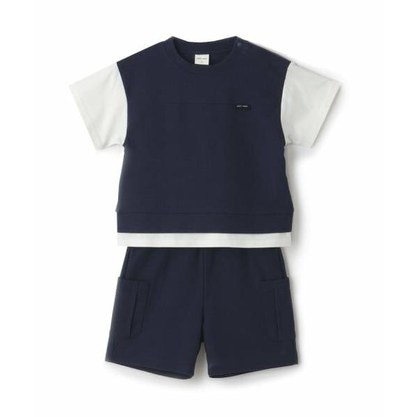 【発売日：2026年03月03日】【カテゴリ】キッズ > トップス > その他トップス【カラー】薄ベージュ/エメラルドグリーン/インクブルー【サイズ】80cm/90cm/100cm/110cm/120cm/130cm【実寸(cm...