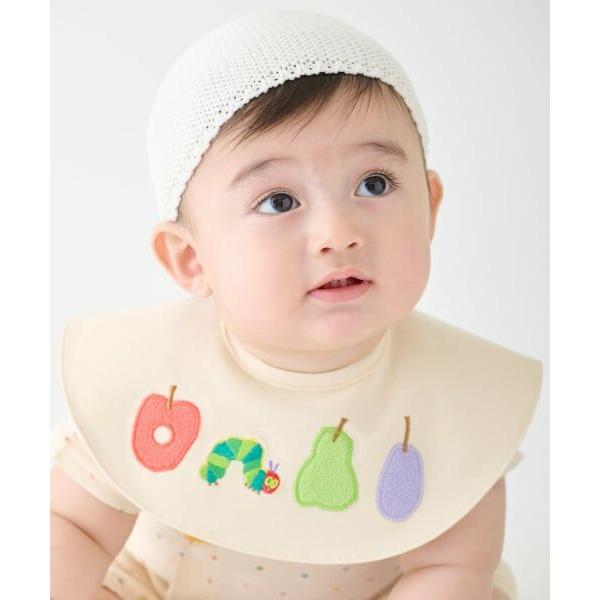 【発売日：2026年03月17日】【カテゴリ】キッズ > マタニティ・ベビー・… > スタイ・ビブ【カラー】オフホワイト/クリーム【サイズ】F【実寸(cm)】F : 対象 ベビー スタイ丈 13 スタイ巾 27【素材】表地：綿1...