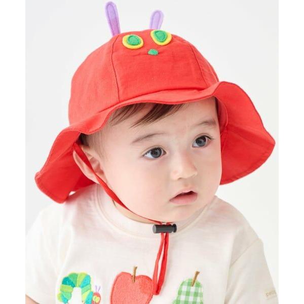 【発売日：2026年03月17日】【カテゴリ】キッズ > マタニティ・ベビー・… > ベビー・キッズグッズ【カラー】赤【サイズ】46cm/48cm【実寸(cm)】46cm : 頭周り 46 高さ 14.5 つば巾 5.5 日除け...