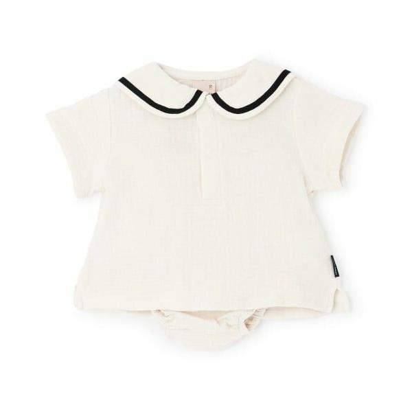 【発売日：2026年01月29日】【カテゴリ】キッズ > マタニティ・ベビー・… > ベビー・キッズウエア【カラー】アイボリー/紺/ライトブルー【サイズ】70cm/80cm【実寸(cm)】70cm : トップス：総丈/胸囲/肩巾...