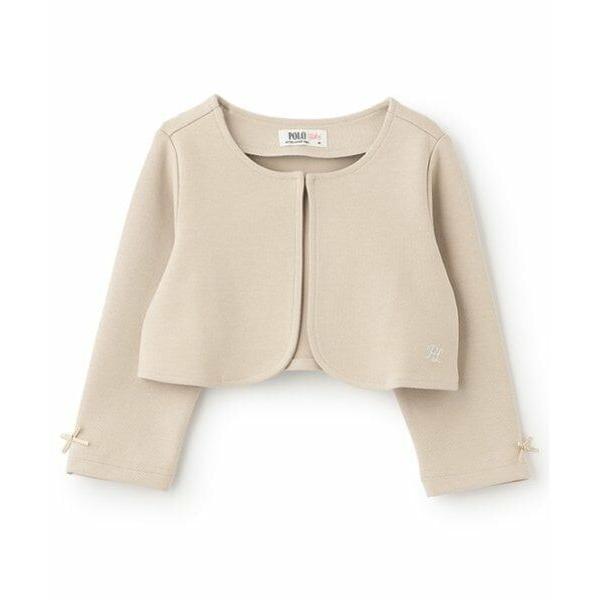 【発売日：2026年03月03日】★この商品はセール価格です★3,630円 → 1,815円(50%off)【カテゴリ】キッズ > トップス > カーディガン・ボレロ【カラー】薄ベージュ/紺【サイズ】80cm/90cm/100c...