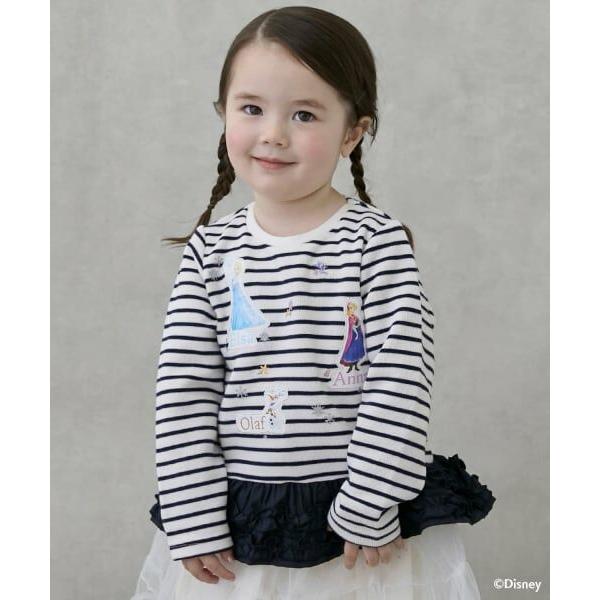 【発売日：2026年03月06日】★この商品はセール価格です★3,190円 → 2,726円(14%off)【カテゴリ】キッズ > トップス > Tシャツ【カラー】オフホワイト/紺/ラベンダー【サイズ】80cm/90cm/100...