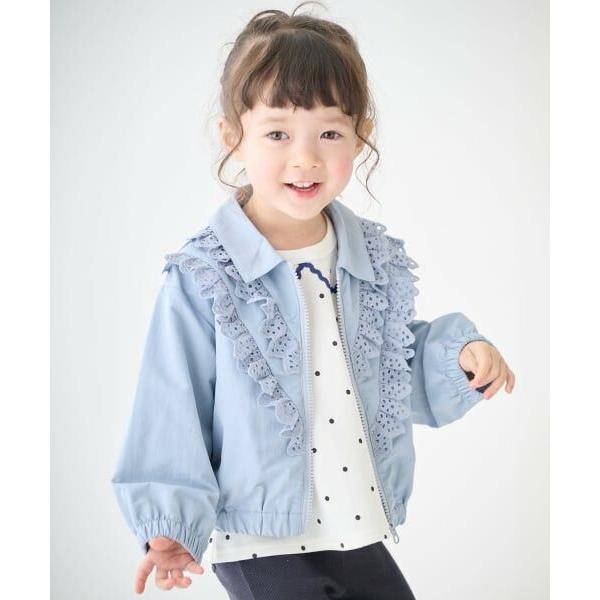 【発売日：2026年03月27日】★この商品はセール価格です★3,740円 → 3,190円(14%off)【カテゴリ】キッズ > アウター > ブルゾン【カラー】ライトピンク/ブルー【サイズ】80cm/90cm/100cm/1...