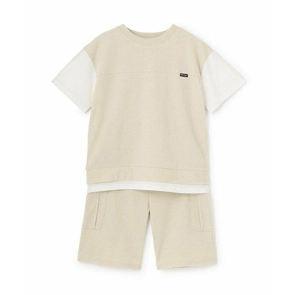 【発売日：2025年08月19日】★この商品はセール価格です★3,960円 → 1,980円(50%off)【カテゴリ】キッズ > トップス > その他トップス【カラー】薄ベージュ/ライトグリーン/ブルー【サイズ】140cm/1...