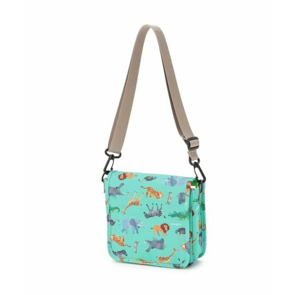 【発売日：2026年03月25日】【カテゴリ】キッズ > バッグ > ショルダーバッグ【カラー】グリーン【サイズ】F【実寸(cm)】F : 対象 キッズ H 17.5 W 19 D 6 肩紐 65-114【素材】本体：ポリエステ...