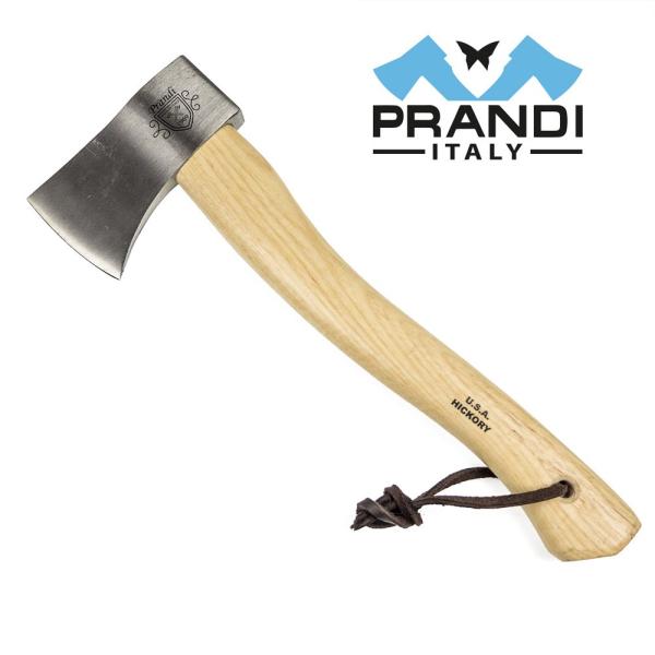 PRANDI プランディ YANKEEハチェット600クラシック ヒッコリーハンドル■サイズ・刃渡り・重量■約L385 x H140 x W27mm・80mm総重量：約820g■素　材■斧頭 ：1045炭素鋼ハンドル：ヒッコリー■生産国■イ...