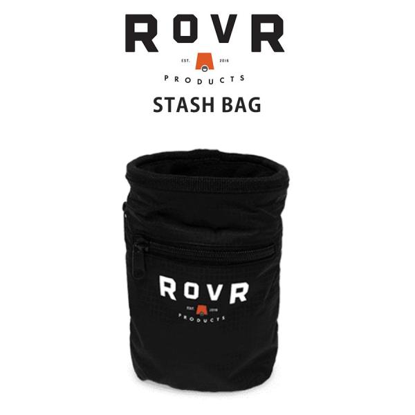 ROVR PRODUCTS (ローバー プロダクツ)STASH BAG スタッシュバッグ カラビナ付き■サイズ■約幅12cmx奥行12cmx高さ19cm約74g ■セット内容■スタッシュバッグ×1、カラビナ×1■　色　■BLACK(ブラック...