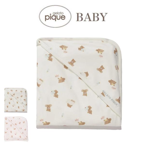 gelato pique baby(ジェラートピケ ベビー)ベビーベアブランケット pbgg259156■詳　細■こちらの商品は衛生上の観点から返品・交換不可となります。【ベビーベア柄のソフトな肌触りのブランケット】【Design/Styl...