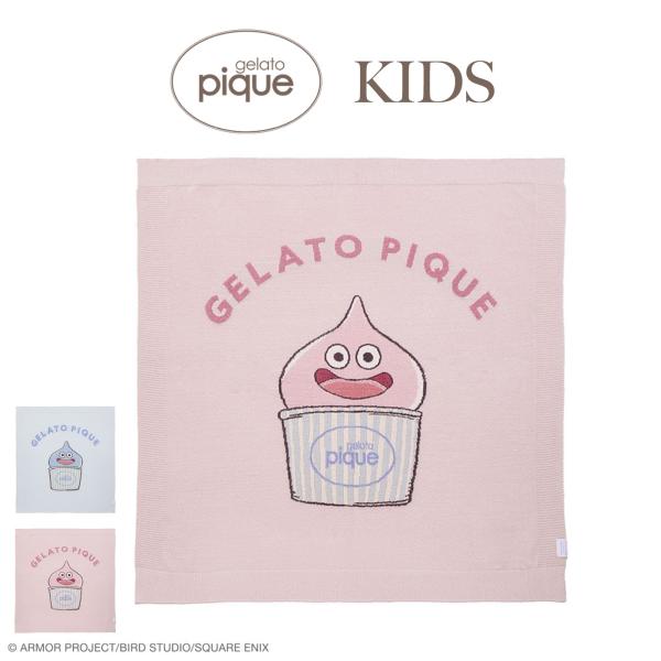 gelato pique ジェラートピケ キッズKIDS ドラゴンクエスト ジャガードブランケット pkgg264513■詳　細■【DRAGON QUEST・アイスのようなスライムを描いたKIDSブランケット】【Design/Styling...