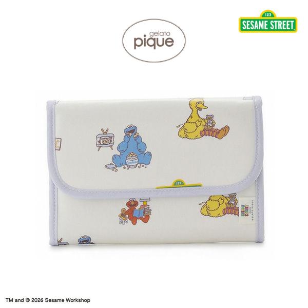 gelato pique(ジェラートピケ)SESAME STREET 総柄母子手帳ケースS ppgb261667■詳　細■【Design/Styling】SESAME STREETの仲間たちの日常に、まるでルームメイトのように寄り添うgel...