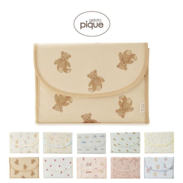 gelato pique(ジェラートピケ)販路限定 総柄母子手帳ケースM pwgg259124■詳　細■【10種類のプリント柄からチョイスできる母子手帳ケースM】【Fabric】表地はコーティングしたコットン生地を使用。裏地には優れた抗菌防...