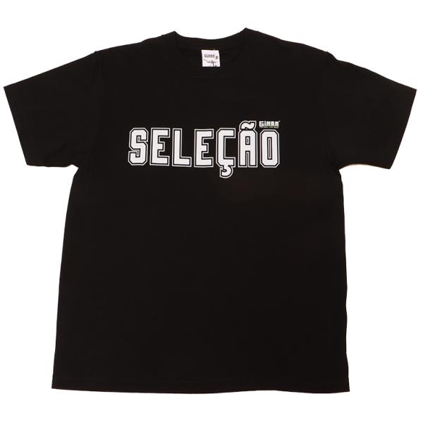 GINGA ジンガ GG107174 SELESAO-TSHIRT Tシャツ　半袖　コットン100％　BLACK　Mサイズ