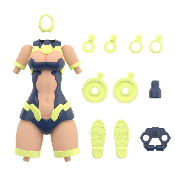 胴体パーツの差し替えで自分の好みに合わせてシスターをキャラメイキング可能。■「SIS-G00 リシェッタ」(別売り)と同様のボリュームでシルエットが異なるボディパーツ。■３０MS共通の３mmジョイントを介して別売りのキャラクターと腕・脚の組...