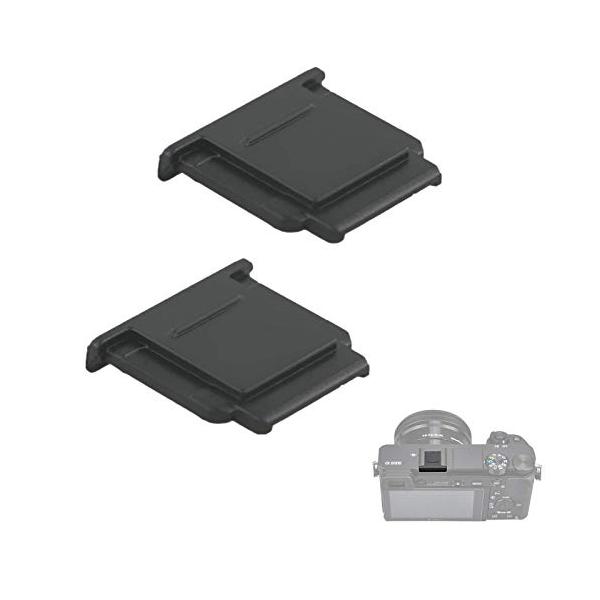 ホットシューカバーはカメラのホットシューをほこりや湿気などからガードして、ホットシューにキズしないようにします。カメラボディに基づくサイズで、完璧に組み合わせます。Sony FA-SHC1Mのホットシューカバーと互換用できます。軽量ポータブ...