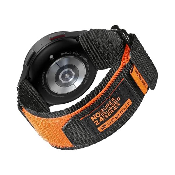 【幅広い互換性】当社の製品は20mm/22mm幅のバンドですので、ご購入前に必ずお手持ちの時計のラグ幅をご確認ください。市場に出回っているほとんどの製品は、20mm/22mmのラグ幅を持つすべてのスマートウォッチやカジュアルウォッチと互換性...