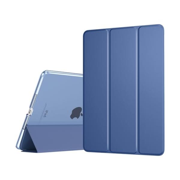 【対応機種】 iPad 9.7 第6世代 2018 / iPad 9.7 第5世代 2017 タブレット専用保護ケース。対応モデル：A1822 A1823 A1893 A1954。iPad Pro 9.7と他のモデルに適用しません。【三折り...