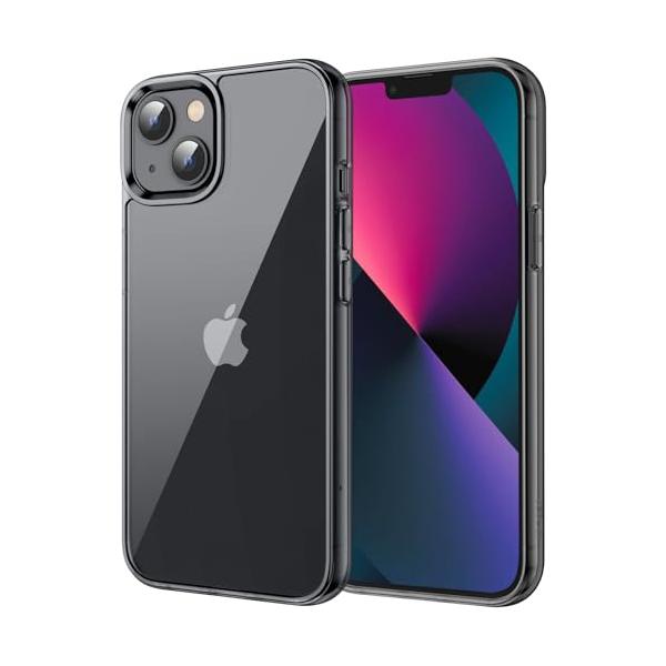 iPhone13 mini 5.4インチ用の特別デザインです。おデバイスに完全な保護を提供し、ワイヤレス充電をサポートします高品質のPCとTPU素材を採用した保護ケースは、軽くてスリムなデザインに優れていますし、HDクリア背面は傷つけを防止...