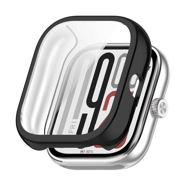 【対応機種】Redmi Watch 5【全面保護】360°完全保護、 耐衝撃性、周りを十分に保護できて、ソフトなフレームが落下によるダメージを緩和する 。【高品質の素材】耐久性優れた高品質TPU素材を使用し、取り付けが簡単で、高感度のタッチ...