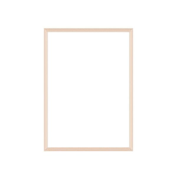 木製のシンプルなアートポスター用フレームです。余計な装飾を排したデザインは、飾らないからこそ際立つ普遍的な美しさを持ち、アートそのものを引き立てます。 天然木の素材感を活かした仕上がりのため、一点ごとに木目や色合いに個性が生まれます。自然素...