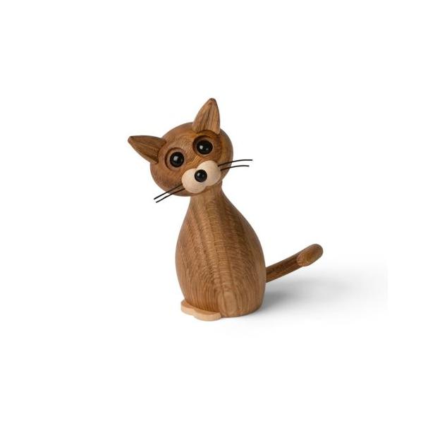 ラッキーは、オーク材とメープル材を使用し、手作業で組み立てられたユニークな木製品です。ラッキーが首をかしげてこちらを見ると、きっとあなたの心はとけてしまうでしょう。ラッキーはネズミを捕まえることはできませんが、家の中にたくさんの喜びをもたら...