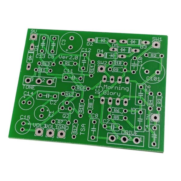 人気の高いオーバードライブペダルMorning Gloryの音を再現した基板Morning Gloryは、Marshall Bluesbreakerベースの非常に透明感のあるサウンドが評判です。音にこだわりたい方、エフェクター自作に興味のあ...