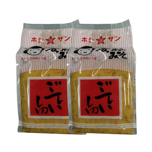 ホシサン ごていしゅみそ【内容量】800g×2袋【配送方法】常温便※発送は営業日の5日以内【保存方法】直射日光を避け保存