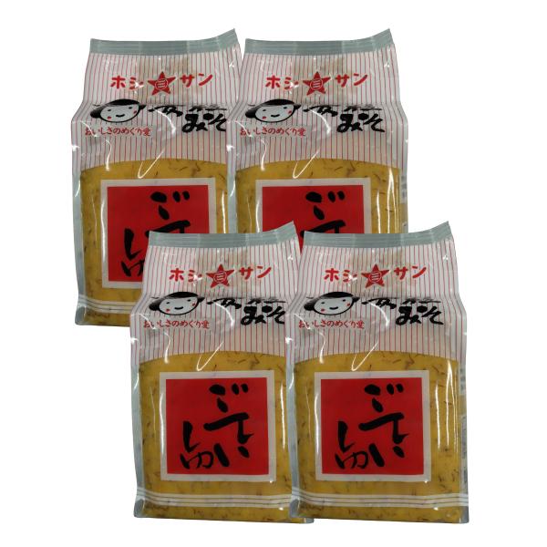 ホシサン ごていしゅみそ【内容量】800g×4袋【配送方法】常温便※発送は営業日の5日以内【保存方法】直射日光を避け保存