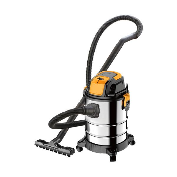 "●一般ゴミからフロアにこぼれた水なども幅広く対応！●紙パックが使えてゴミ捨て簡単！●フィルターチリ落としボタン付●事務所や店舗、工場などの清掃に""●電源：AC100V 50／60Hz●消費電力：1000W●ホース長さ：約1.5m●吸引仕...