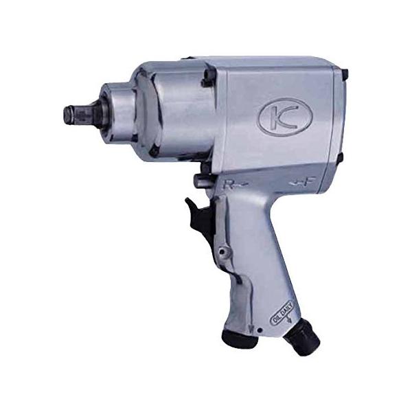 ◆ソケット差込角(mm):12.7 ◆能力ボルト径(mm):18 ◆最大締付トルク(N・m):450 ◆無負荷回転数(rpm):6000 ◆空気消費量([[立米]]/min):0.40 ◆ホース取付口:Rc1/4 ◆排気:前方ポイント利用