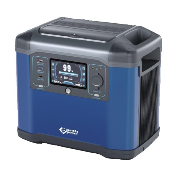 "●使用可能温度（放電）-20℃〜55℃と、寒冷地での使用も余裕をもって対応可能です。●急速充電可能です。（約60分で80％充電可能）●電池残量や残り使用時間（目安）などが見やすい大型カラー液晶ディスプレイ搭載です。●豊富な入出力ポートで様...