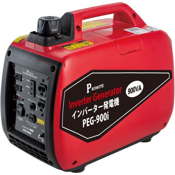 ＜ 仕 様 ＞ 　エンジン：4サイクルガスエンジン　排気量：53.5mL　出力：1.15kW(1.5PS)　定格出力：0.9kVA　使用燃料：自動車用無鉛ガソリン　燃料タンク容量：1.8L　エンジンオイル量：180mL　点火プラグ：TORC...