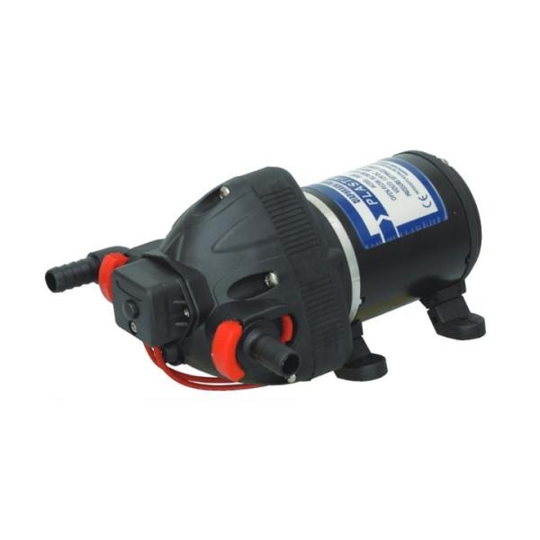 清水用セルフプライミング式プレッシャーポンプ電圧：DC 12V消費電力：4.0Amp吐出量：8.0L/分スイッチ圧：25PSiホース径：φ12mmサイズ：210x110x120 mm付属品：ストレーナー x1　　　　エルボー φ12mm ホ...