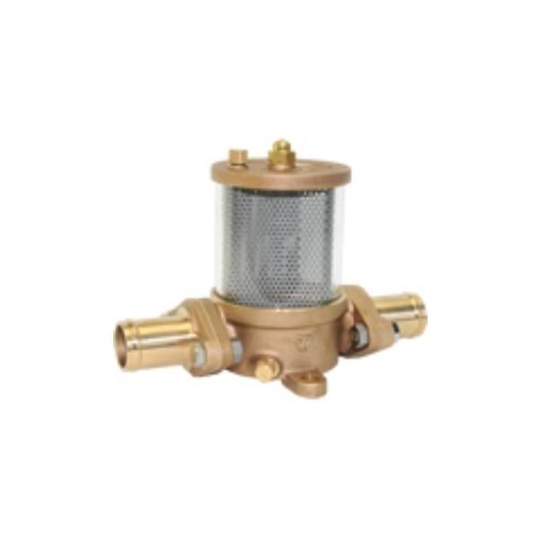 株式会社 高澤製作所製　海水こし器　40SPH　フランジ型ホース用　口径：38mm上下O-リング仕様で船内での分解・組立て作業が容易。亜鉛をセンターボルトにつけることで防食効果が大幅にアップ！上蓋に特殊にO-リングを採用したことで水密度がア...