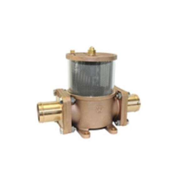 株式会社 高澤製作所製　海水こし器　80SPH　フランジ型ホース用　口径：60mm上下O-リング仕様で船内での分解・組立て作業が容易。亜鉛をセンターボルトにつけることで防食効果が大幅にアップ！上蓋に特殊にO-リングを採用したことで水密度がア...