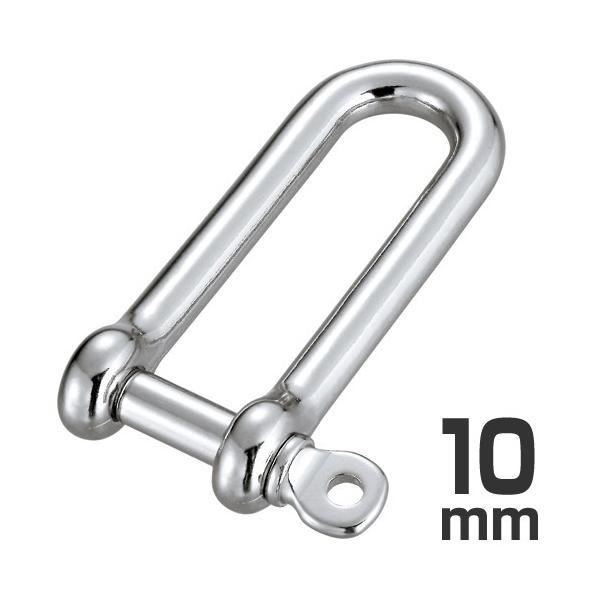 ステンレス製　ロングシャックル　10mm